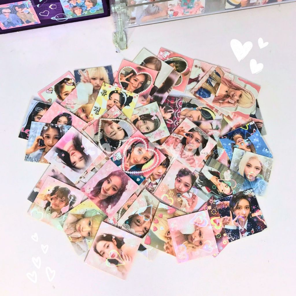 Jual HOLOGRAM Mail Sticker Deco Kpop Freebies Sellkor Cute Face Sticker NCT Dream 127 Enhypen ...