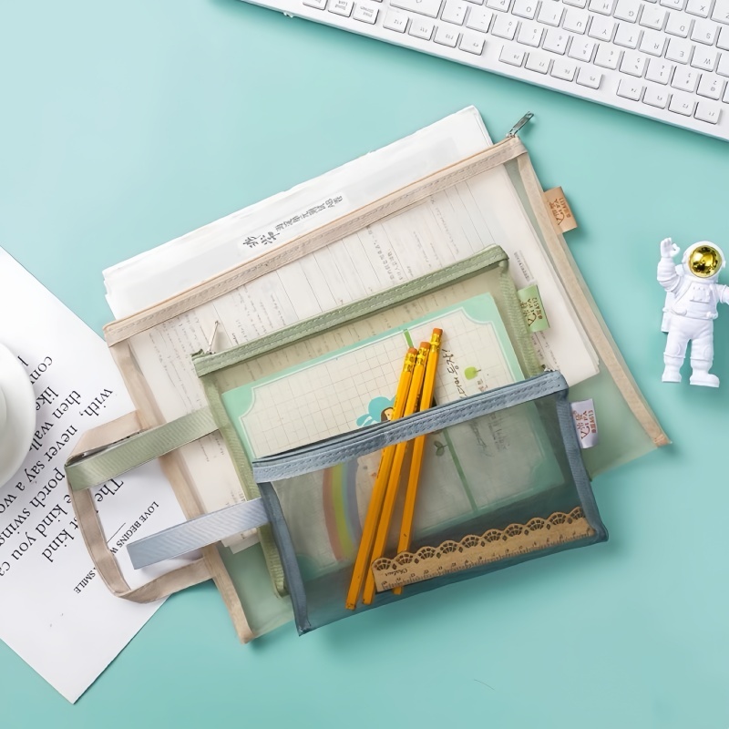 Jual Tas file klasifikasi subjek/Zipper Bag Information Bag A4/A6 /Tas ...