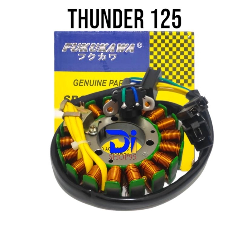 Jual SPULL ASSY FUKUKAWA THUNDER 125 SPOOL KOMPLIT SUZUKI SPUL PLUS ...