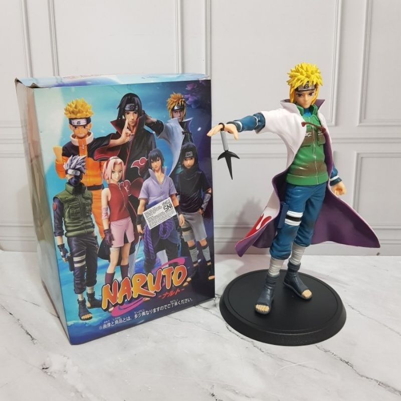Jual Action Figure Minato Namikaze Yondaime - Replika Diecast Minato ...