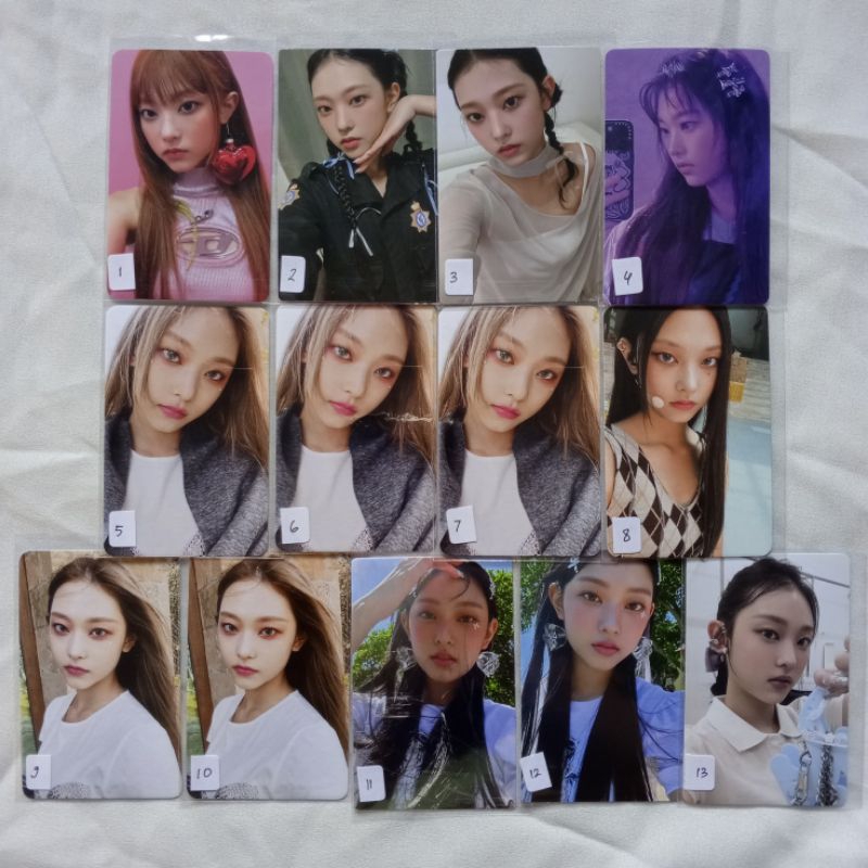 Jual Haerin New Jeans Official Photocard | Shopee Indonesia