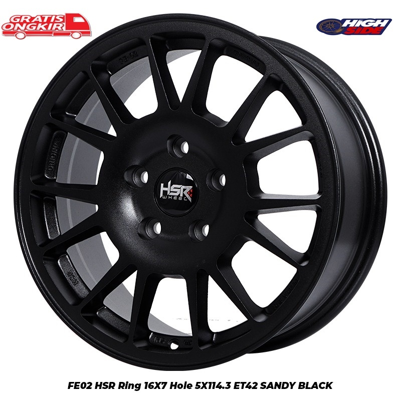 Jual Velg Hsr R16 Mobil Suzuki Baleno New,Ertiga,Kuda,Luxio,Apv,Brv ...