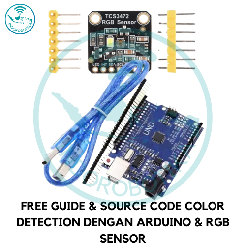 Jual pendeteksi warna dengan sensor rgb dan arduino | Shopee Indonesia