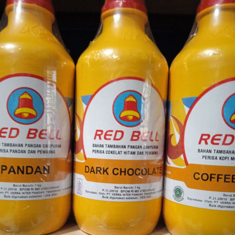 Jual Terb4ruy Red Bell 1kg Pandan Dark Chocolate Coffe Mocca [64 ...