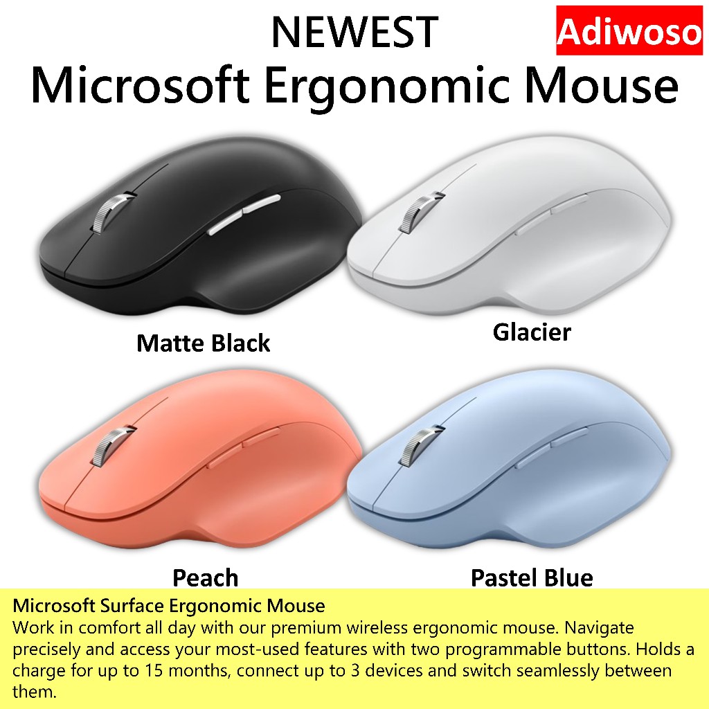 Jual Microsoft Ergonomic Mouse | Shopee Indonesia
