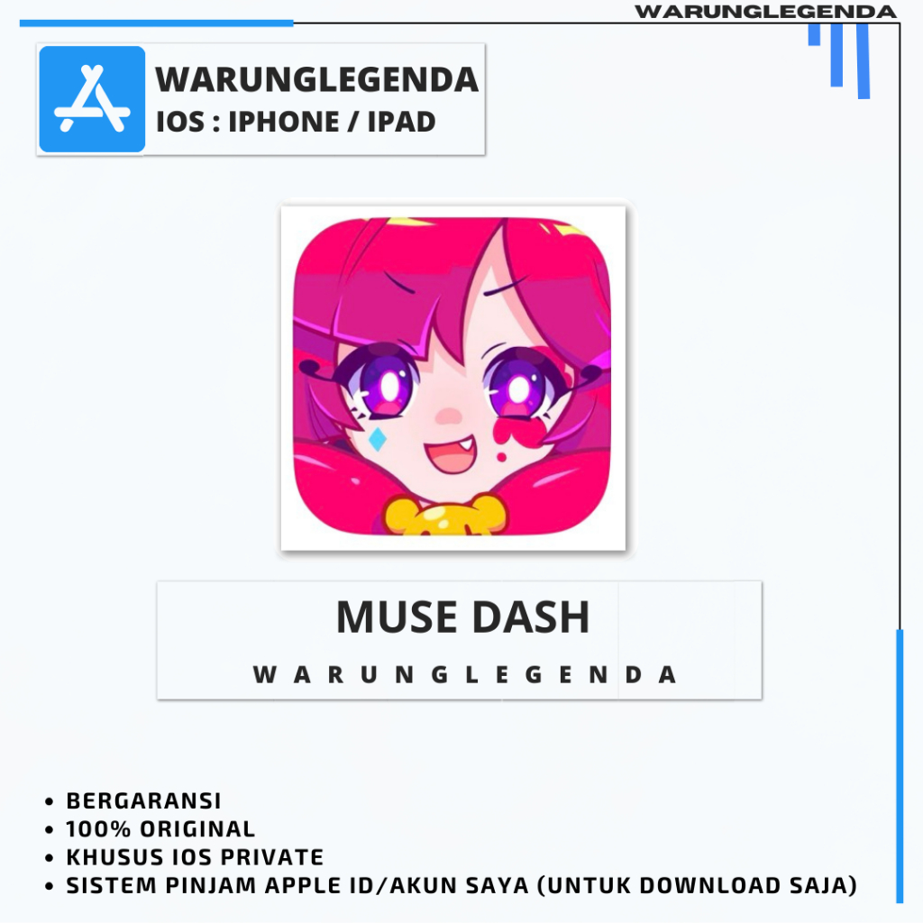 Jual MUSE DASH GAME IOS | MUSE DA SH | MU SE DA SH | DASH MUSE | Shopee Indonesia
