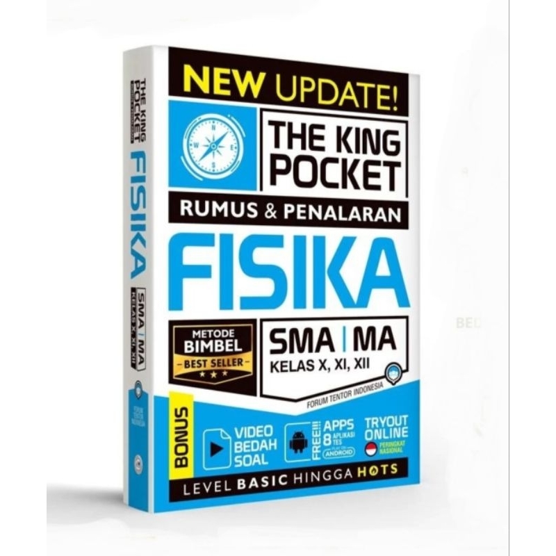 Jual BUKU NEW UPDATE THE KING POCKET RUMUS & PENALARAN FISIKA SMA MA KELAS 10 11 12 | Shopee ...