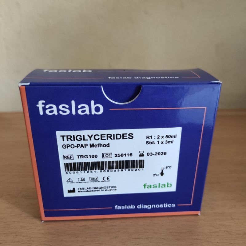 Jual Reagen TG Trigliserida / Triglycerides 2x50 ml Faslab | 03-2026 | Shopee Indonesia