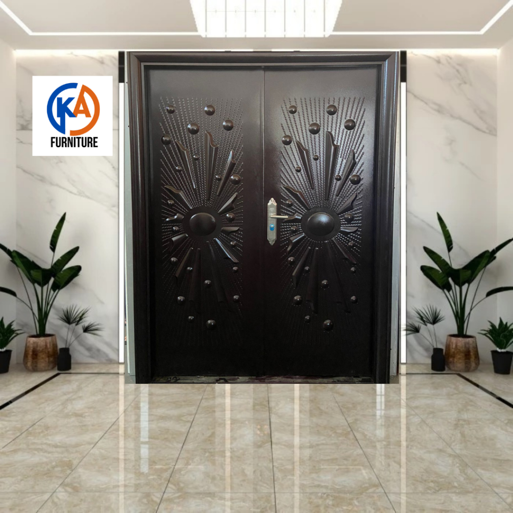 Jual PINTU BAJA DOUBLE DOOR / PINTU RUMAH MODEL KUPU / PINTU BAJA ...