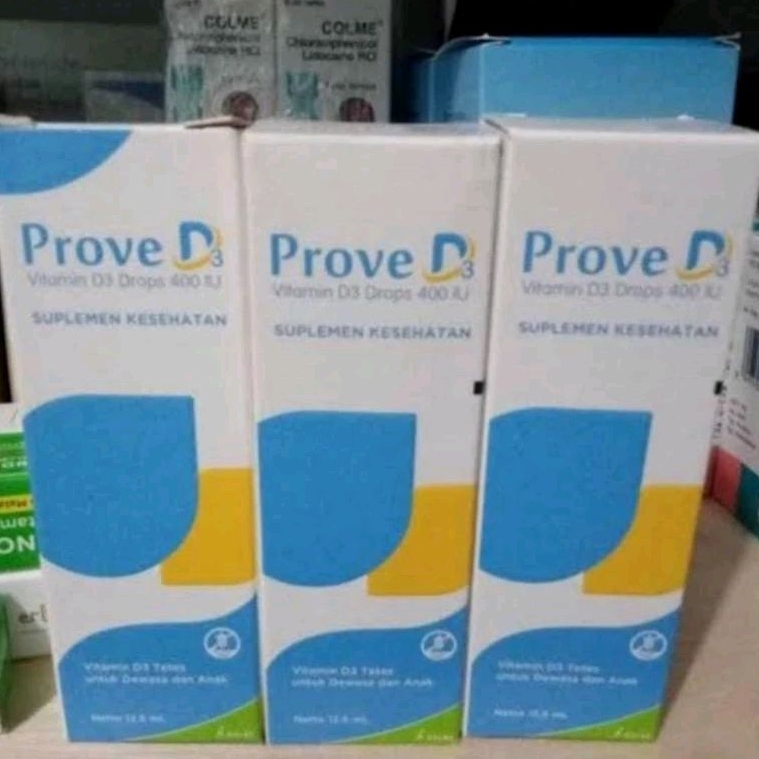 Jual PROVE D3 DROP 400 IU | Shopee Indonesia