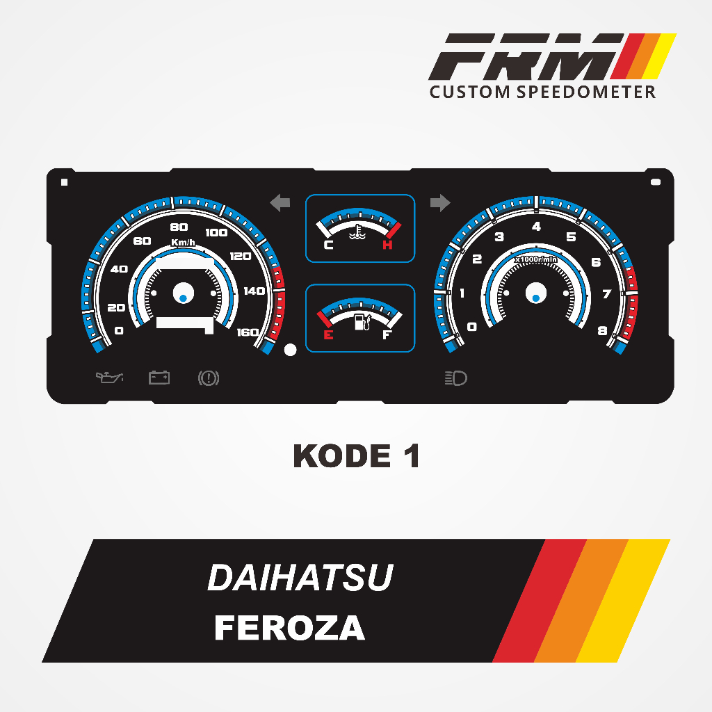Jual Panel Speedometer custom daihatsu feroza | Shopee Indonesia