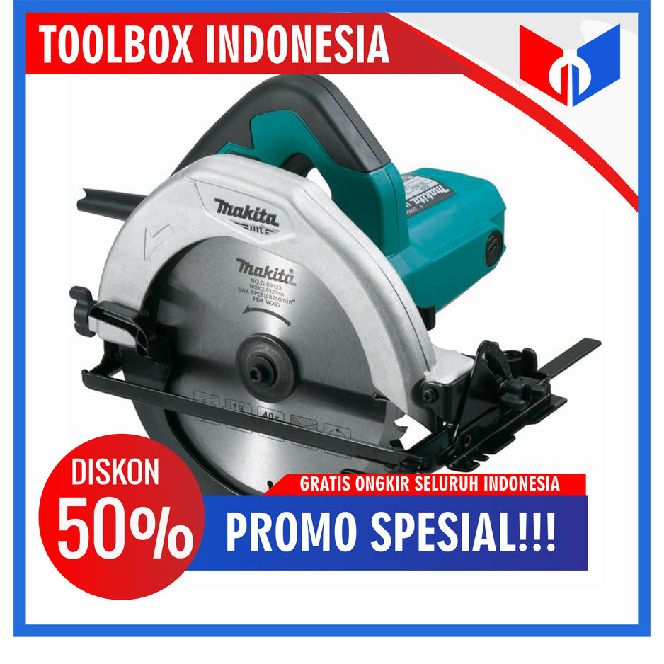 Jual MESIN GERGAJI KAYU/GERGAJI LISTRIK /GERGAJI CIRCULAR SAW MAKITA ...