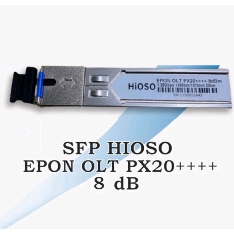 Jual SFP HIOSO EPON OLT PX20++++ 8dB | Shopee Indonesia