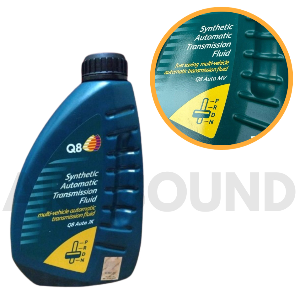 Jual Oli Q8 ATF Synthetic Auto MV 1 Liter Original Quality | Shopee ...