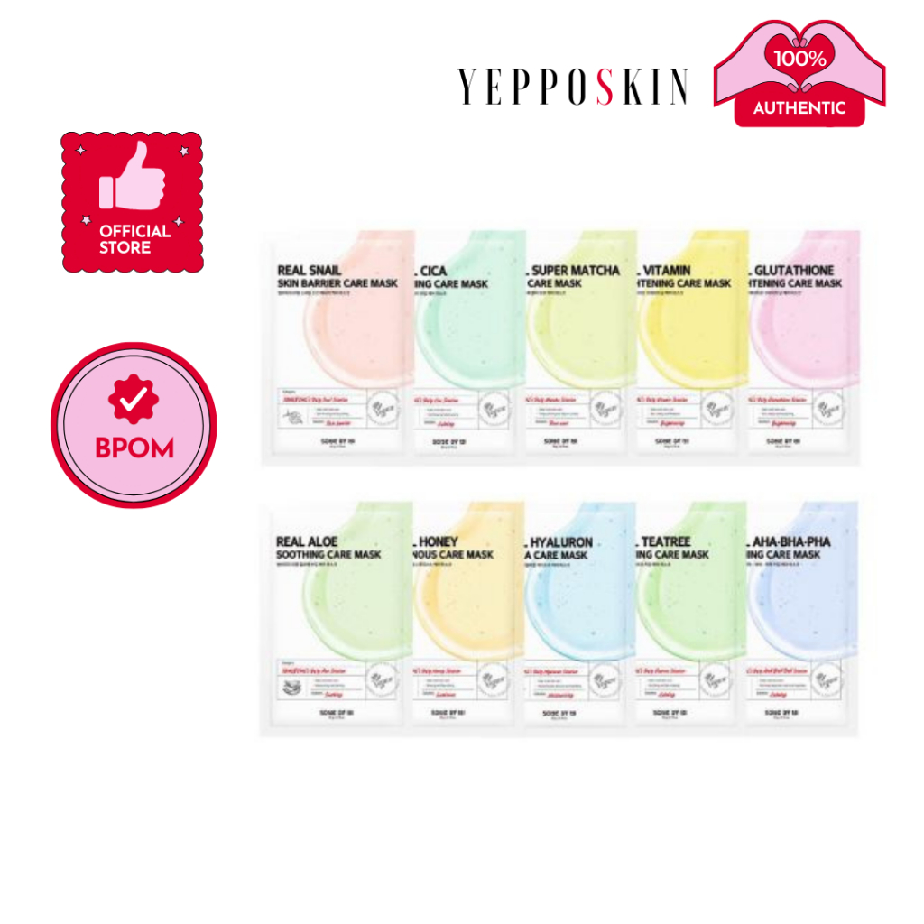 Jual SOMEBYMI Real Care Facial Mask | Shopee Indonesia
