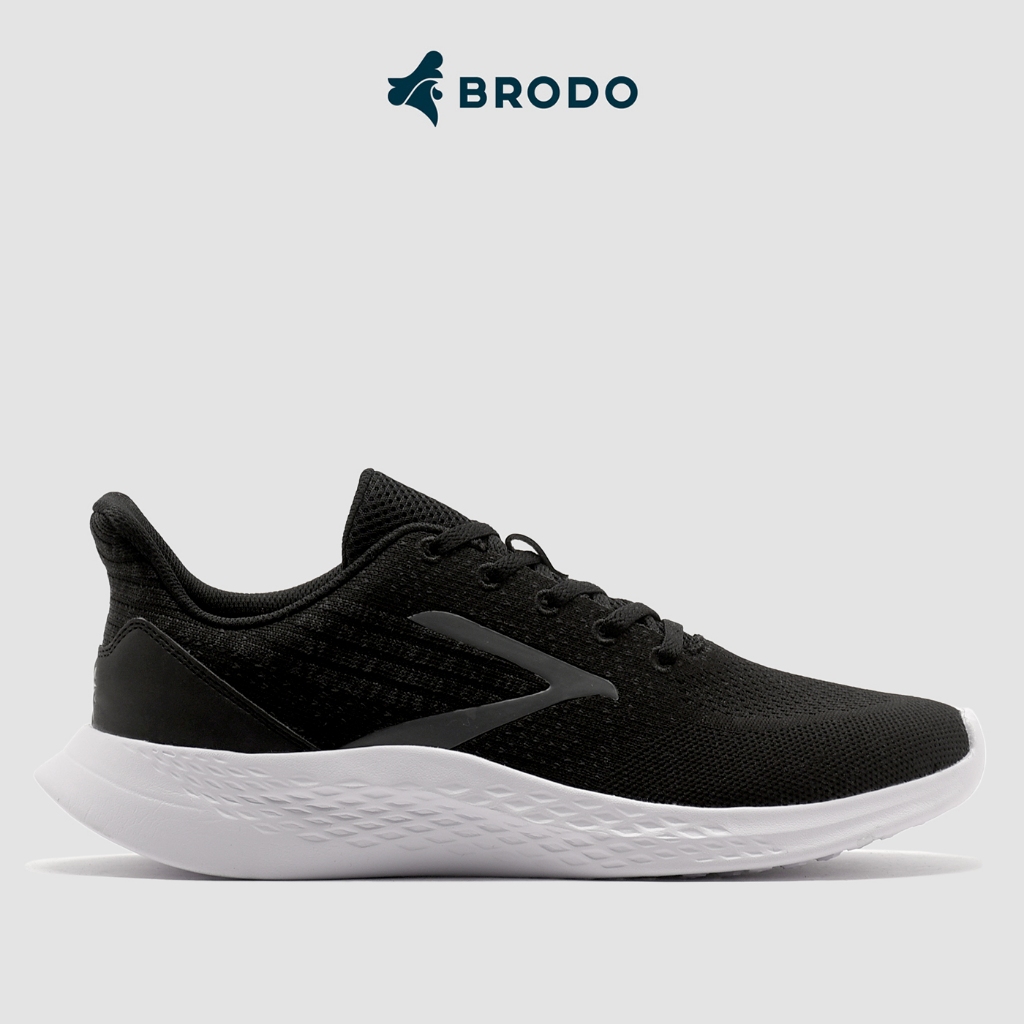 Jual BRODO - Sneakers Active Dasher Black Grey WS | Shopee Indonesia