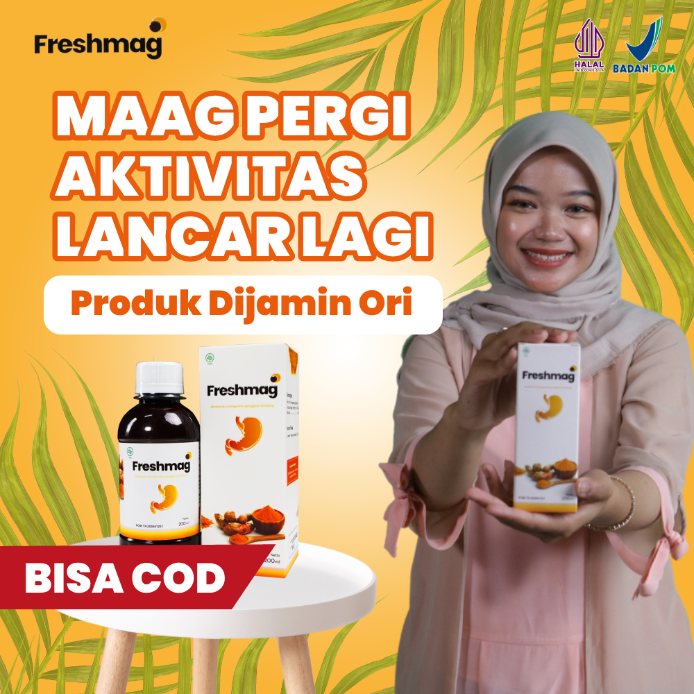 Jual Promo Freshmag Original Madu Herbal Terapi Alami Asam Lambung Maag GERD Atasi Masalah ...