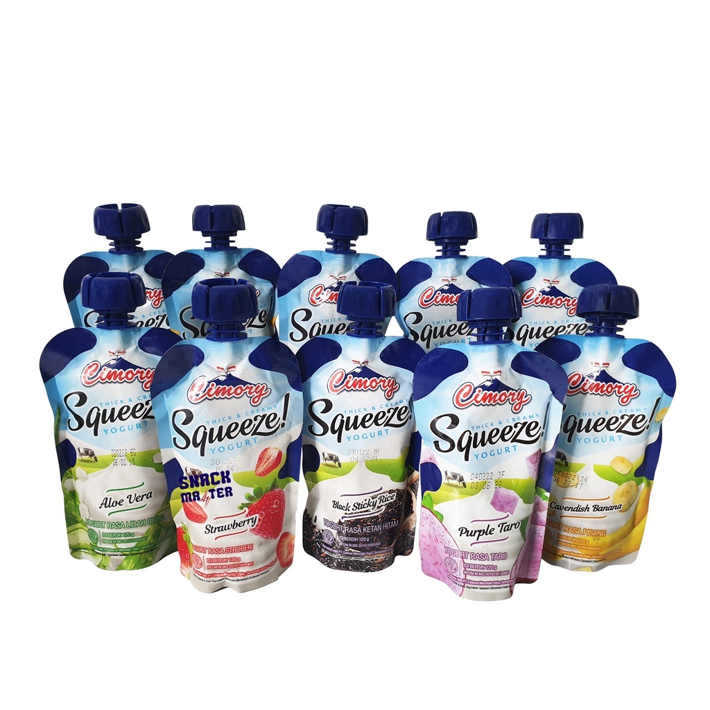Jual Cimory Squeeze Yogurt / Yoghurt All Variant 120 ml | Shopee Indonesia