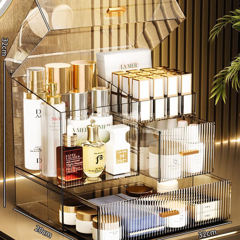 Jual Rak Kosmetik Acrylic Jumbo / Rak Organizer Kosmetik / Rak ...