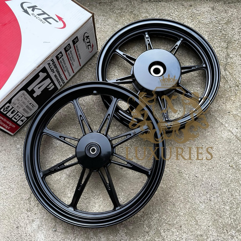 Jual VELG KTC RACING SPECTRE ORIGINAL RING 14 ALLOY WHEELS PALANG 8 ...