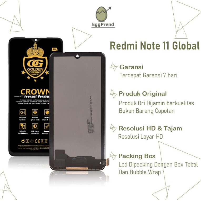 Jual LCD TOUCHSCREEN XIAOMI REDMI NOTE 11 / NOTE 11S / POCO POCOPHONE M4 PRO TFT | Shopee Indonesia