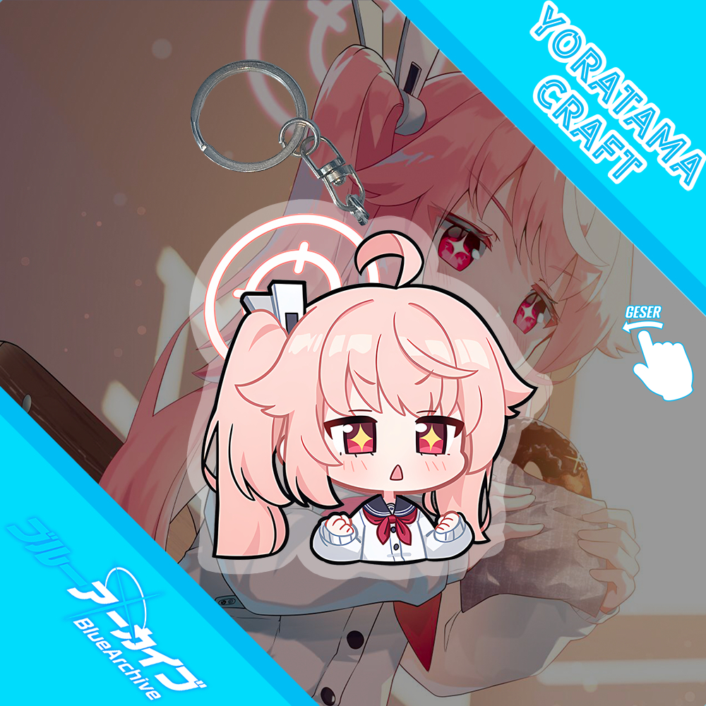 Jual Gantungan Kunci Blue Archive, Keychain Anime Lucu Murah | Shopee ...