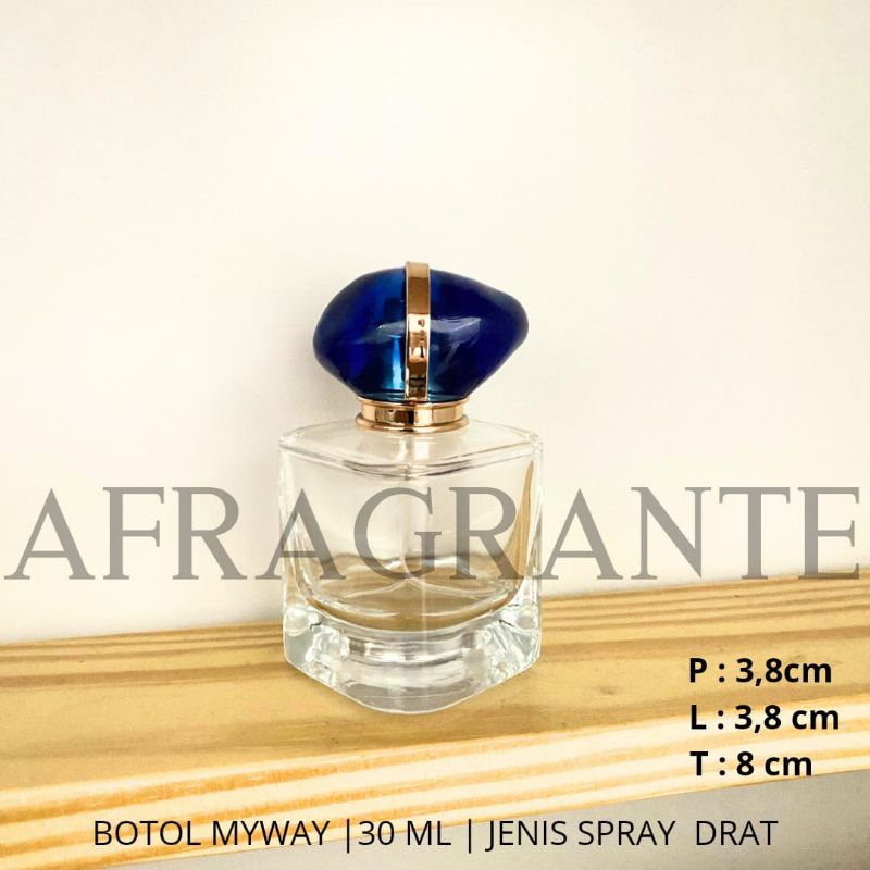 Jual botol parfum myway 30 ml- botol parfum isi ulang 30 ml- botol ...