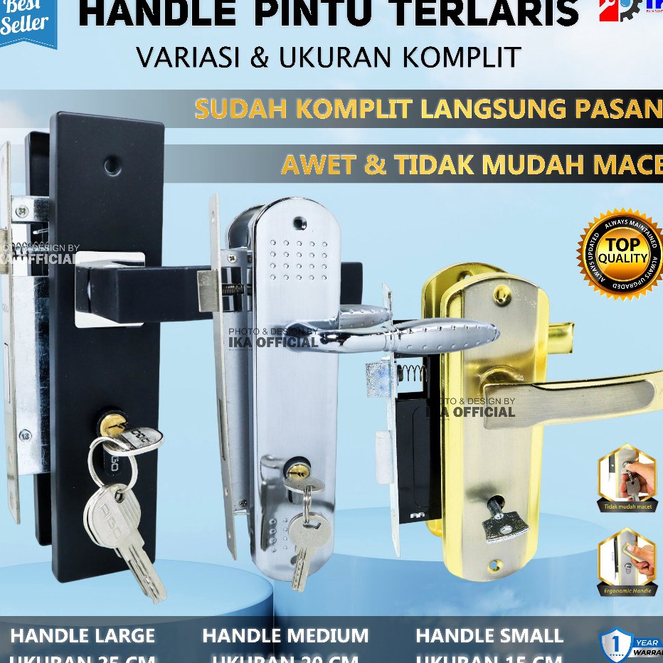 Jual [KODE T0YYD] Kunci pintu top grande silinder handle pintu komplit ...