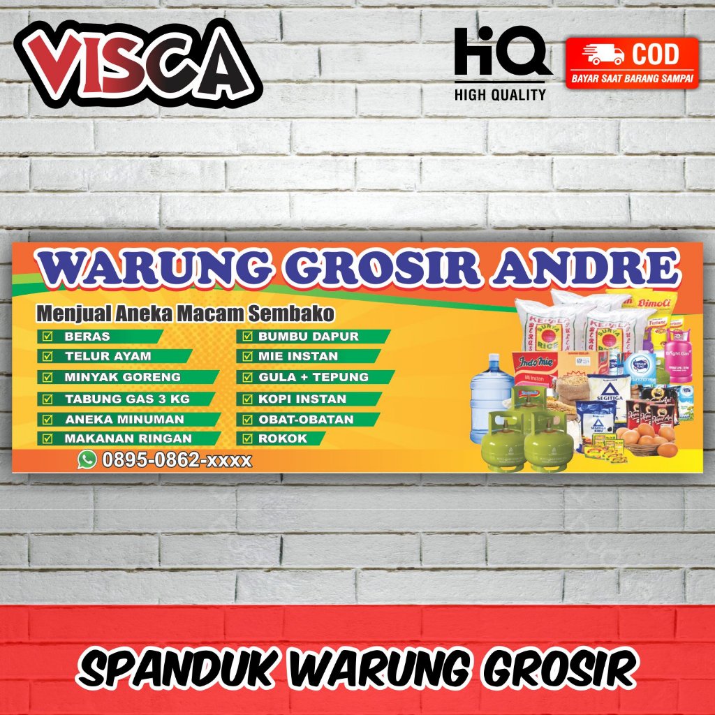 Jual Cetak Spanduk Banner Toko Grosir | Shopee Indonesia