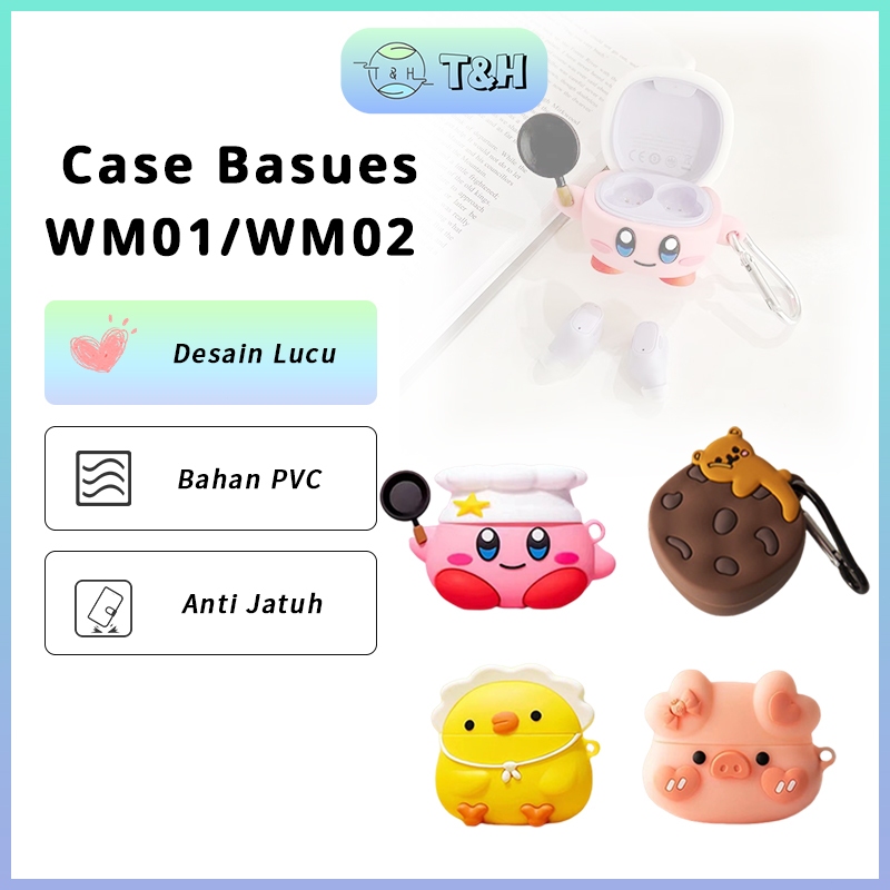 Jual (COD)【Pengiriman Cepat】 Case Baseus WM01/ WM02 Casing Silicone ...