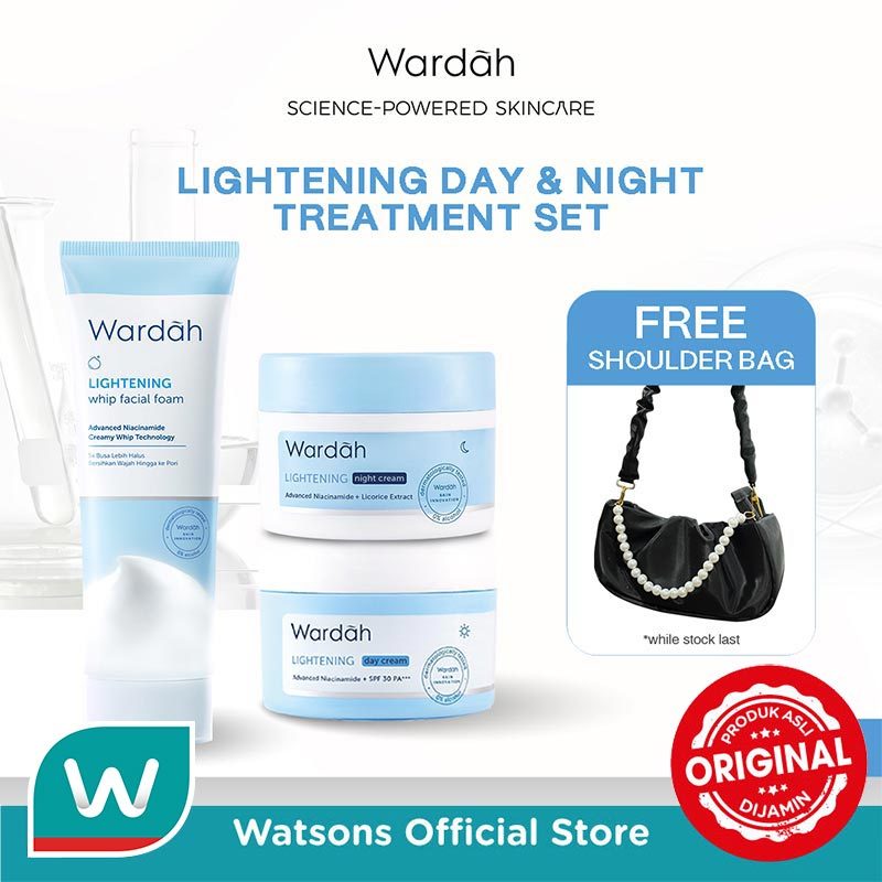 Jual [LIMITED!] Exclusive Bundle Wardah Lightening Day & Night ...