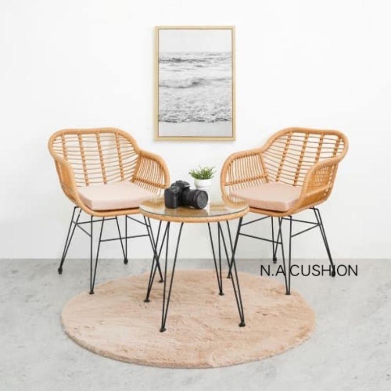 Jual Kursi Teras Rotan minimalis | Shopee Indonesia