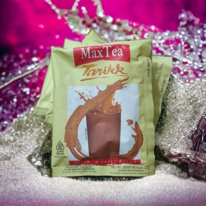 Jual Teh tarik Max Tea sachet 25 gram (Renceng) | Shopee Indonesia