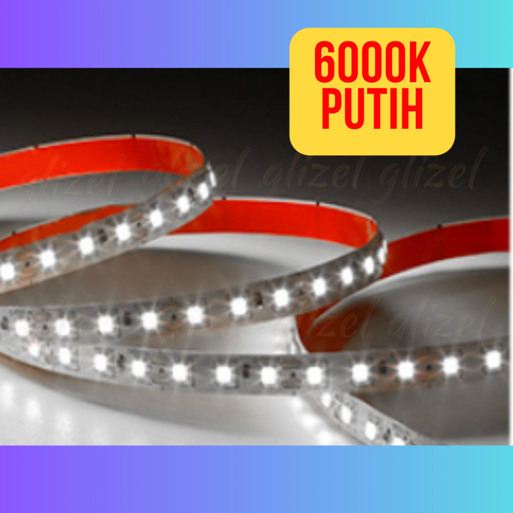 Jual Led Strip 2835 120 Mata Rapat SMD 12v Flexible Lampu 5 Meter Pita ...