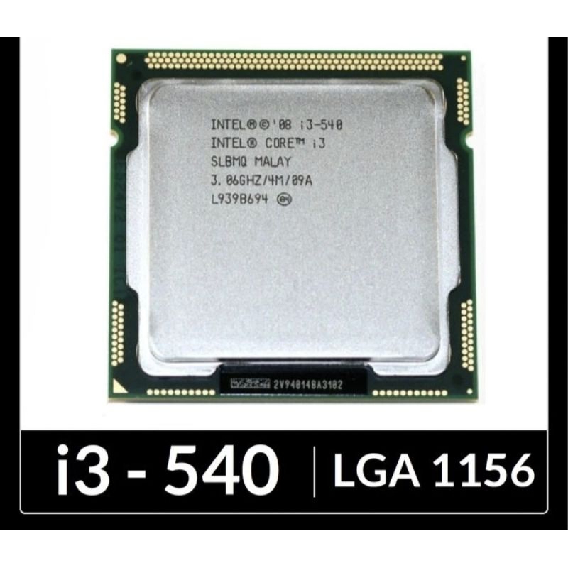 Jual PROCESSOR CORE I3 540 3.0GHZ GEN1 LGA 1156 | Shopee Indonesia