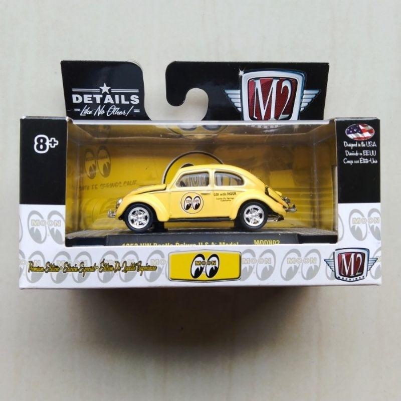 Jual M2 Machines 1953 VW Volkswagen Beetle Deluxe Mooneyes | Shopee ...