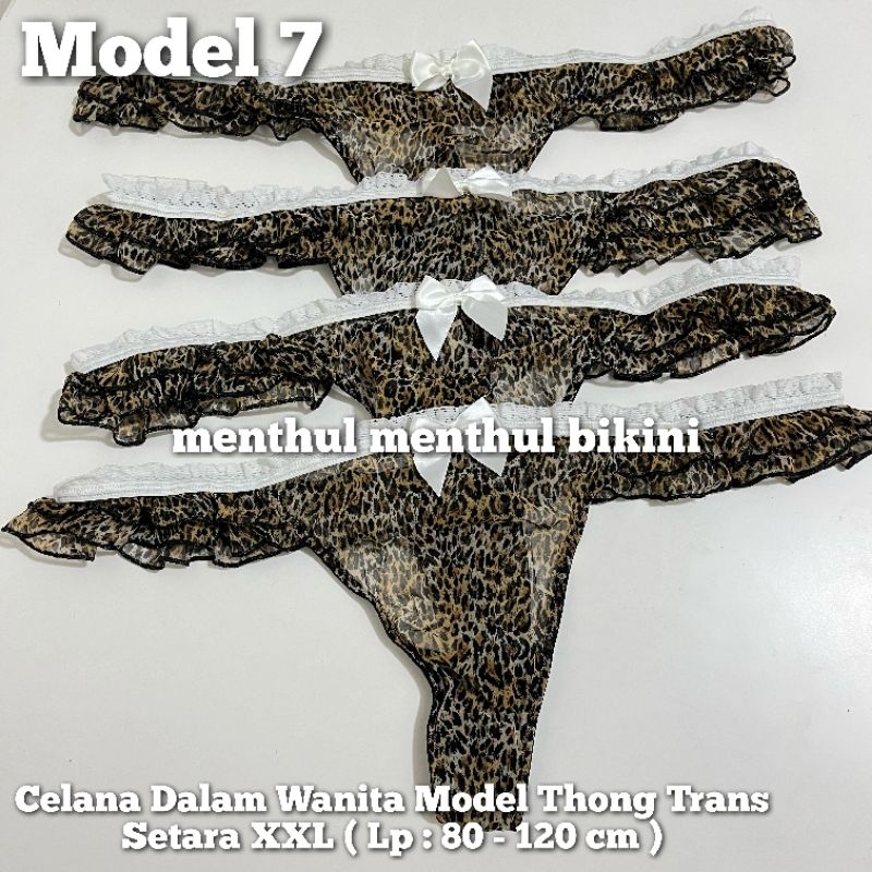 Jual Jumbo Setara Size XXL ( Part 4 ) Celana Dalam Wanita Gstring Thong G String Sexy Panty Lace ...