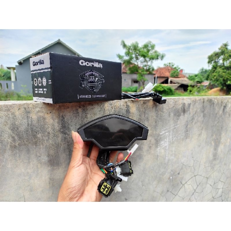 Jual Speedometer Digital Gpx Import Gorilla Set Sensor Magnit ...