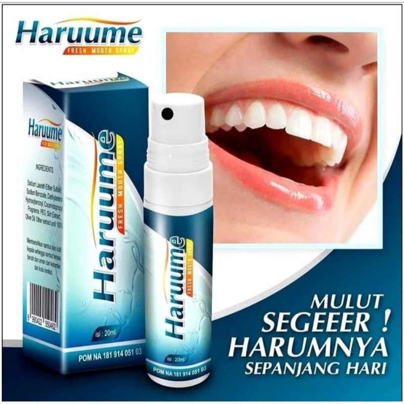 Jual penyegar bau mulut harume mouth wash/obat sakit gigi/pengharum ...