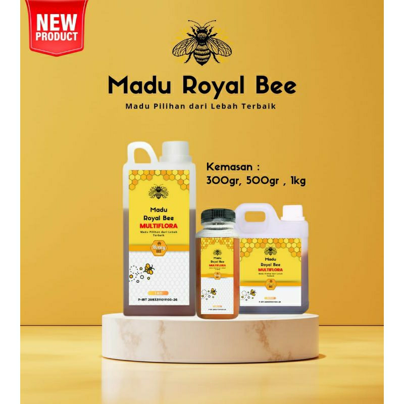 Jual Best Honey - Madu Asli Madu Murni 300 dan 500 GR Madu Multiflora ...
