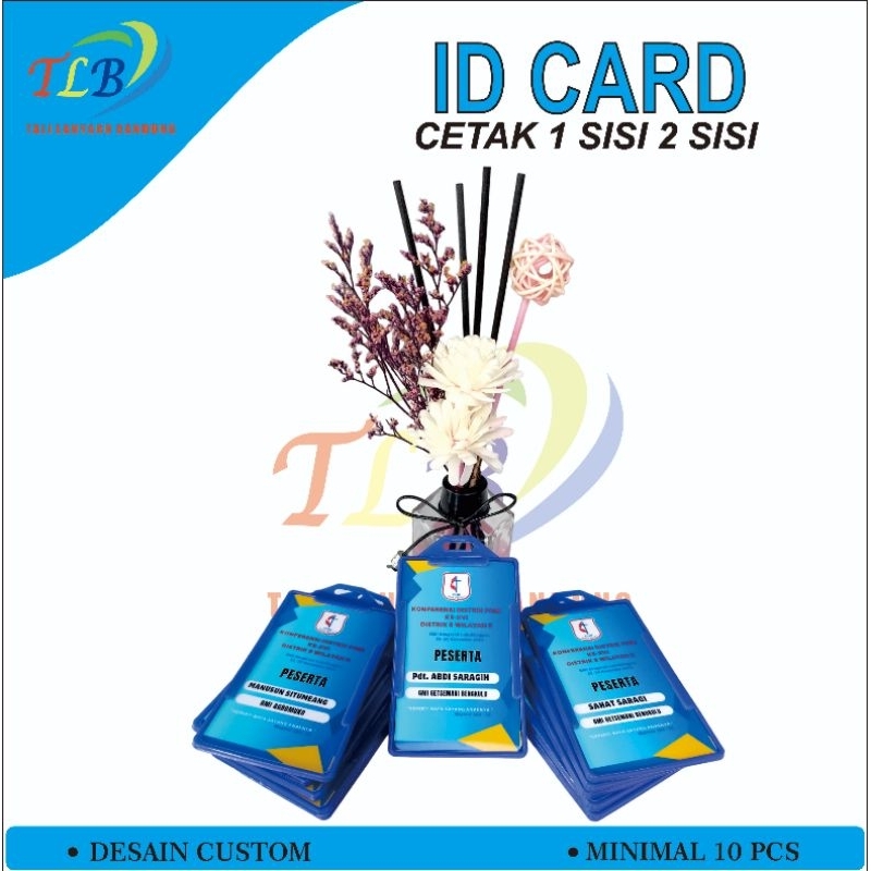 Jual CETAK ID CARD CUSTOME BAHAN PVC TEBAL 0,9 mm KARTU ANGGOTA,KARTU ...