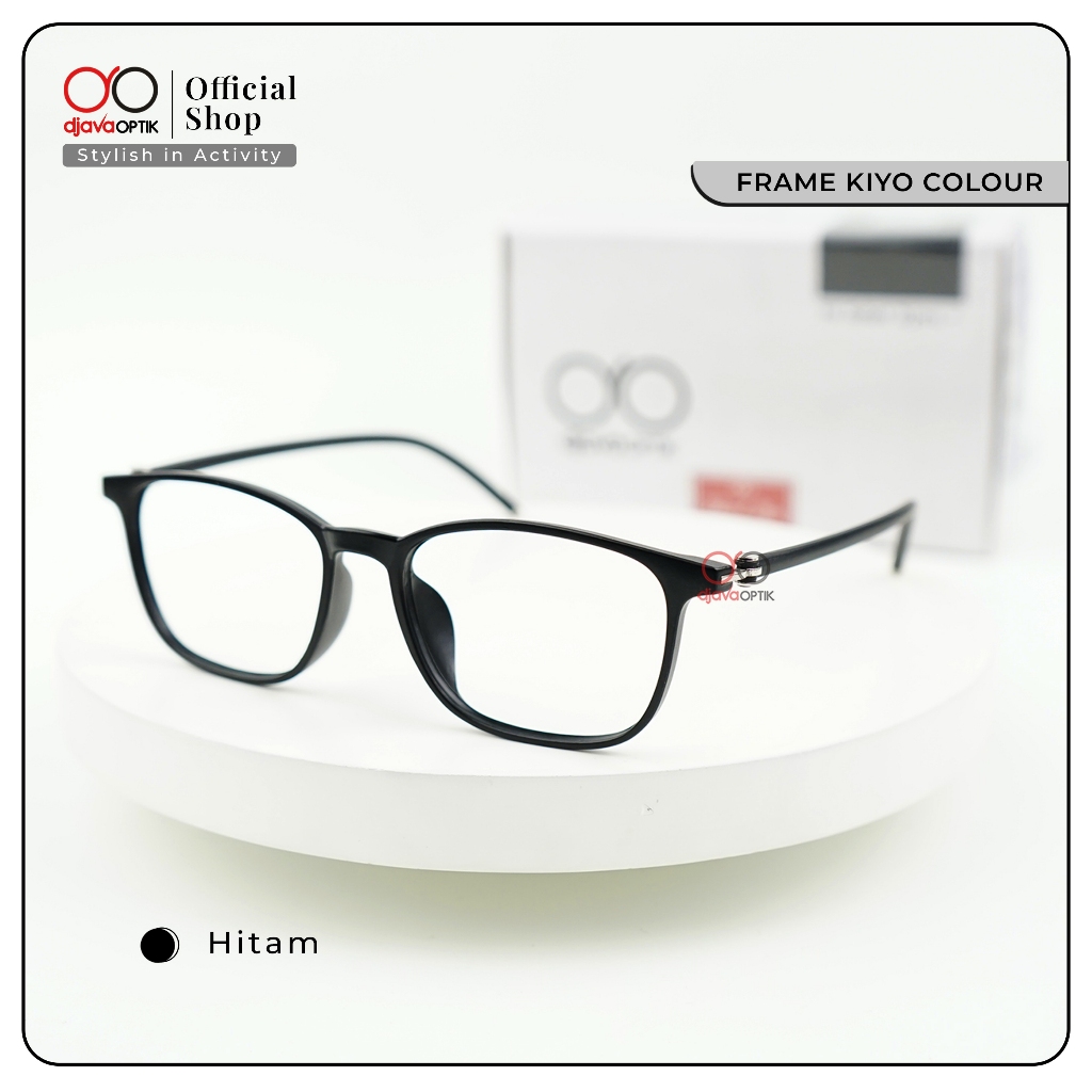 Jual DJAVA OPTIK - Frame Kiyo - Kacamata Korea Persegi Panjang Plastik Lentur | Shopee Indonesia