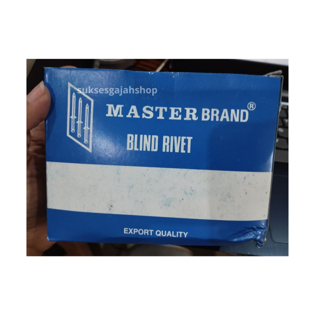 Jual MASTER PAKU RIVET 440 - 1 PACK / MASTER BLIND RIVET 440 ISI 1000 ...