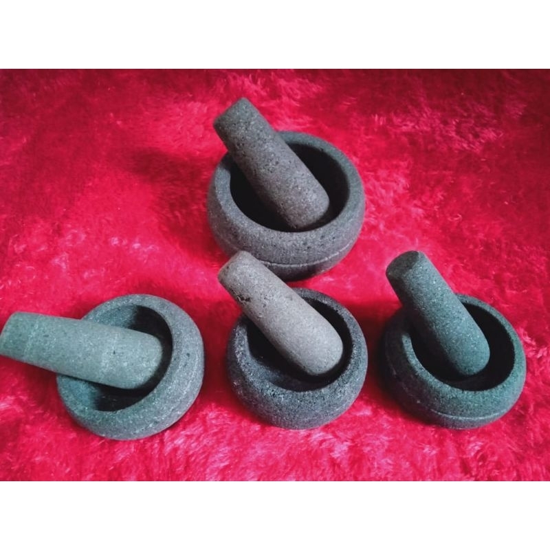 Jual Lumpang Mini BATU kali (satu set sama alu) | Shopee Indonesia