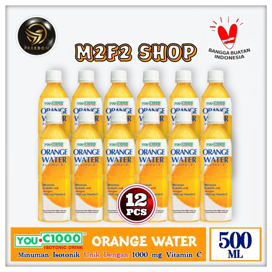 Jual YOU C1000 | C 1000 Isotonic Drink Orange Water | Jeruk Pet - 500 ...