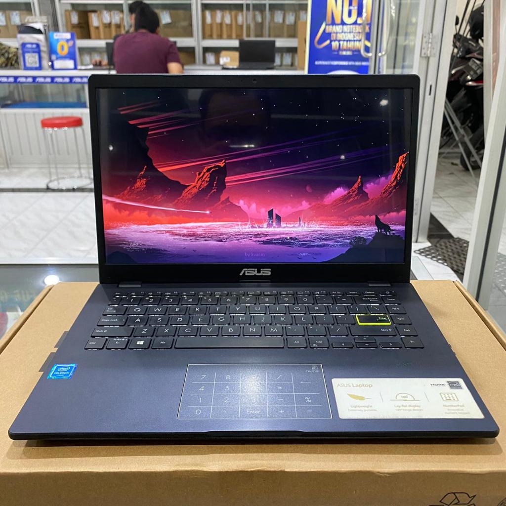 Jual ASUS E410MA Celeron N4020 4GB 512GB 14" FHD Win+OHS 11 (2nd ...