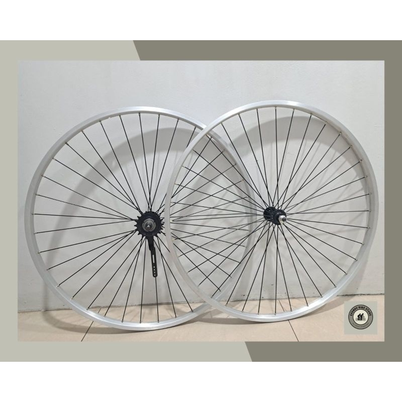 Jual Wheel Set Rim Velg Fiksi Klasik Torpedo Fixie 700C 36 Hole Velg ...