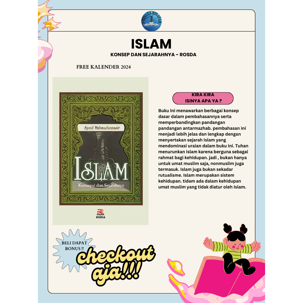 Jual Buku Islam Konsepsi Dan Sejarahnya Syed Mahmudunnasir Buku