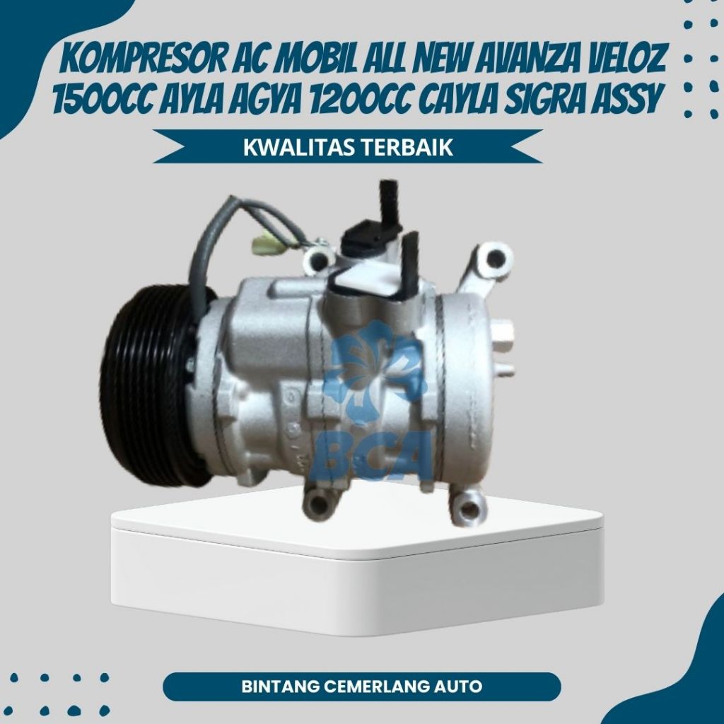 Jual COMPRESSOR KOMPRESOR AC Mobil ALL NEW RUSH ALL NEW TERIOS All New Avanza Veloz 1500cc CALYA ...