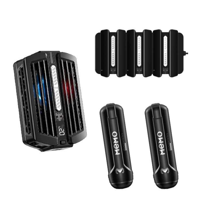 Jual MEMO DL10 RGB Phone Fun Cooler Phone Mobile Cooler with 2000mAh ...